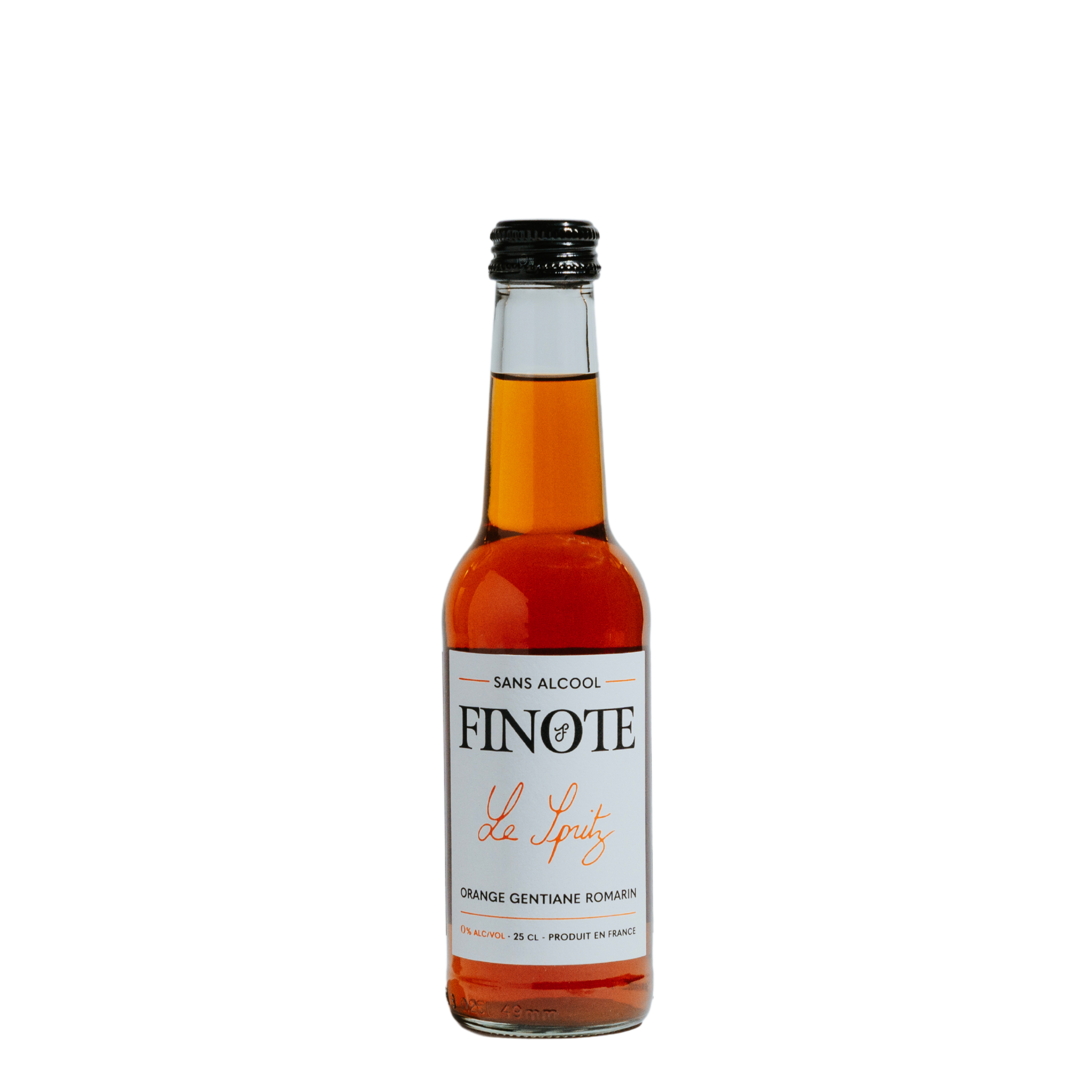 Finote - Spritz sans alcool - Orange gentiane romarin - 25cl