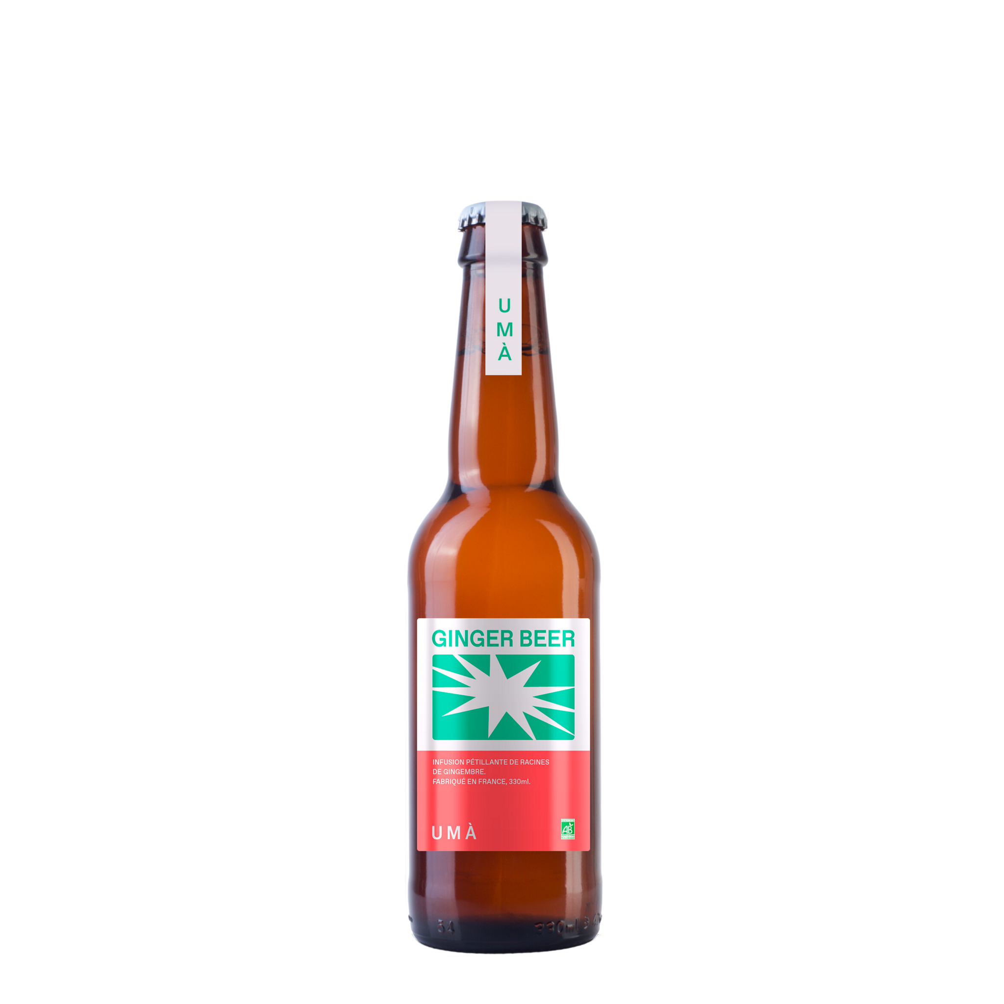 UMA - Ginger Beer Bio - Sans alcool - 33cl